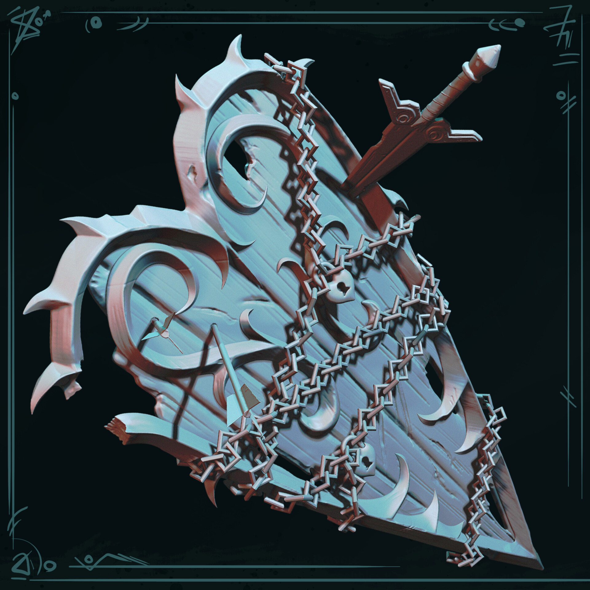 ArtStation - Heartbreak Shield
