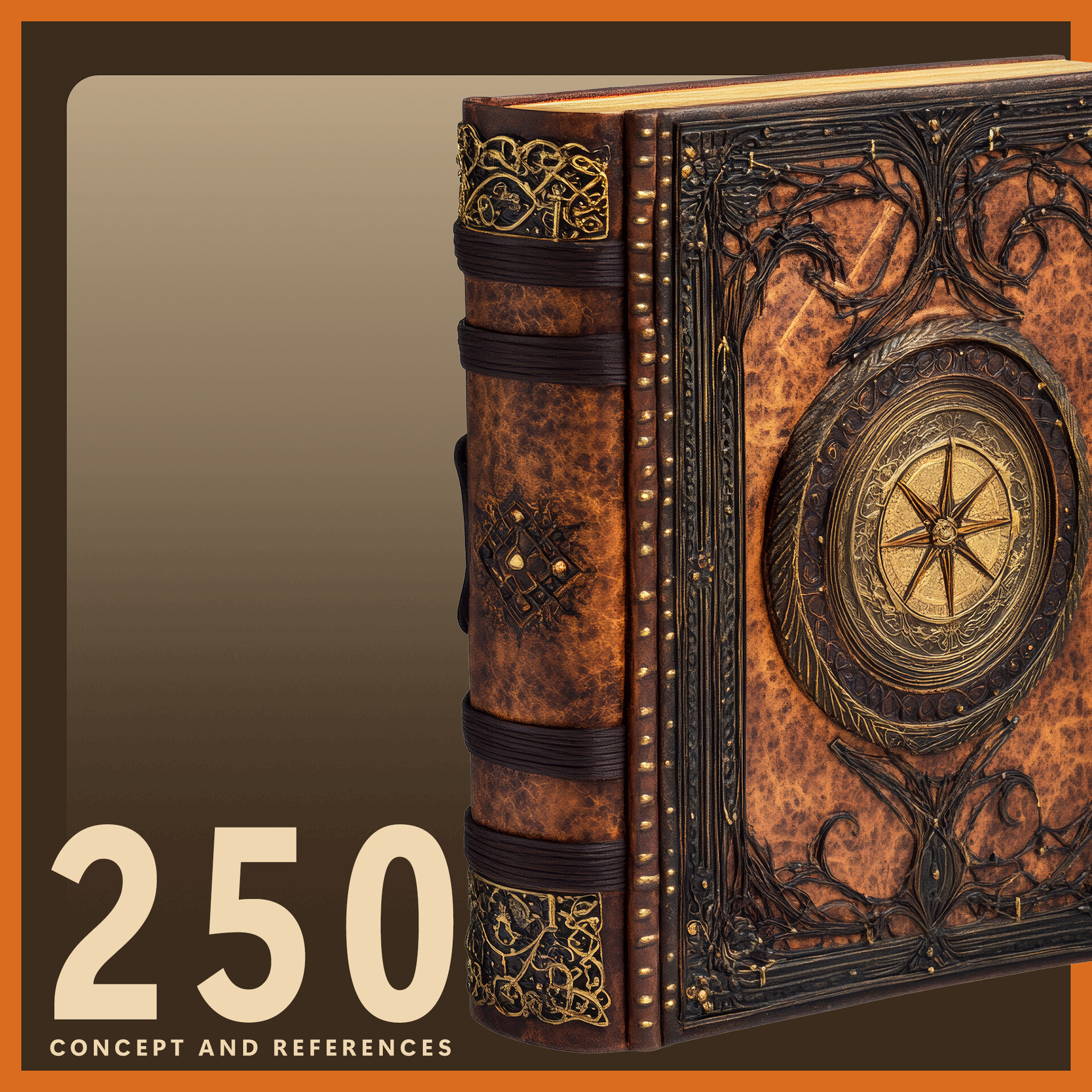 ArtStation - 250 Mystical Magic Book Concept and Reference