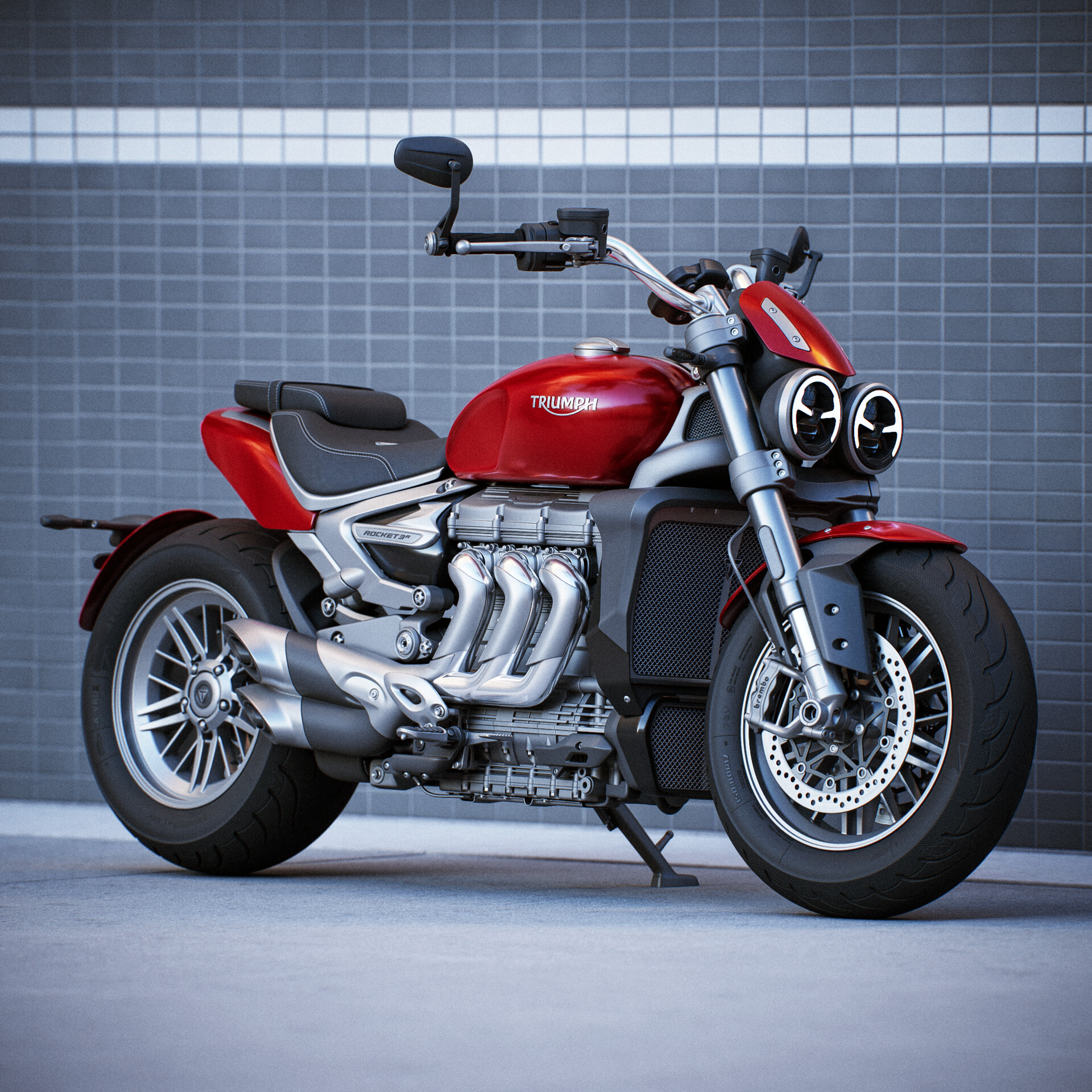 ArtStation - Triumph Rocket 3R