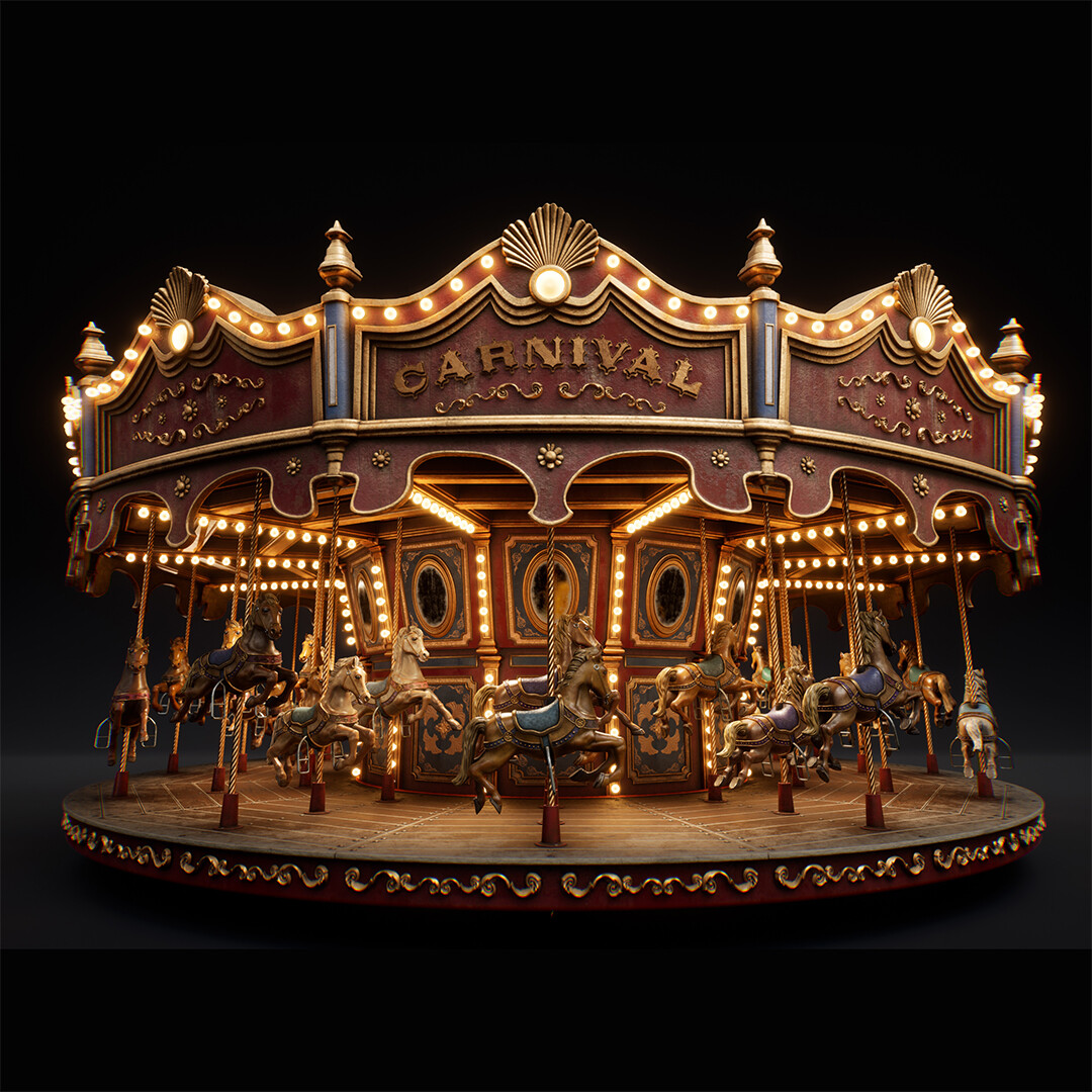 ArtStation - Carnival - Carousel