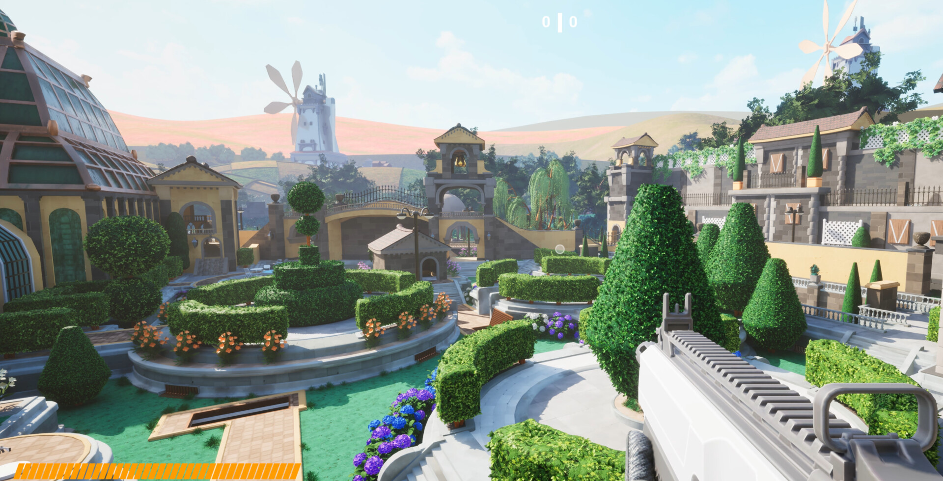 ArtStation - PvP FPS Level Design UE5: Current Progress - English Estate