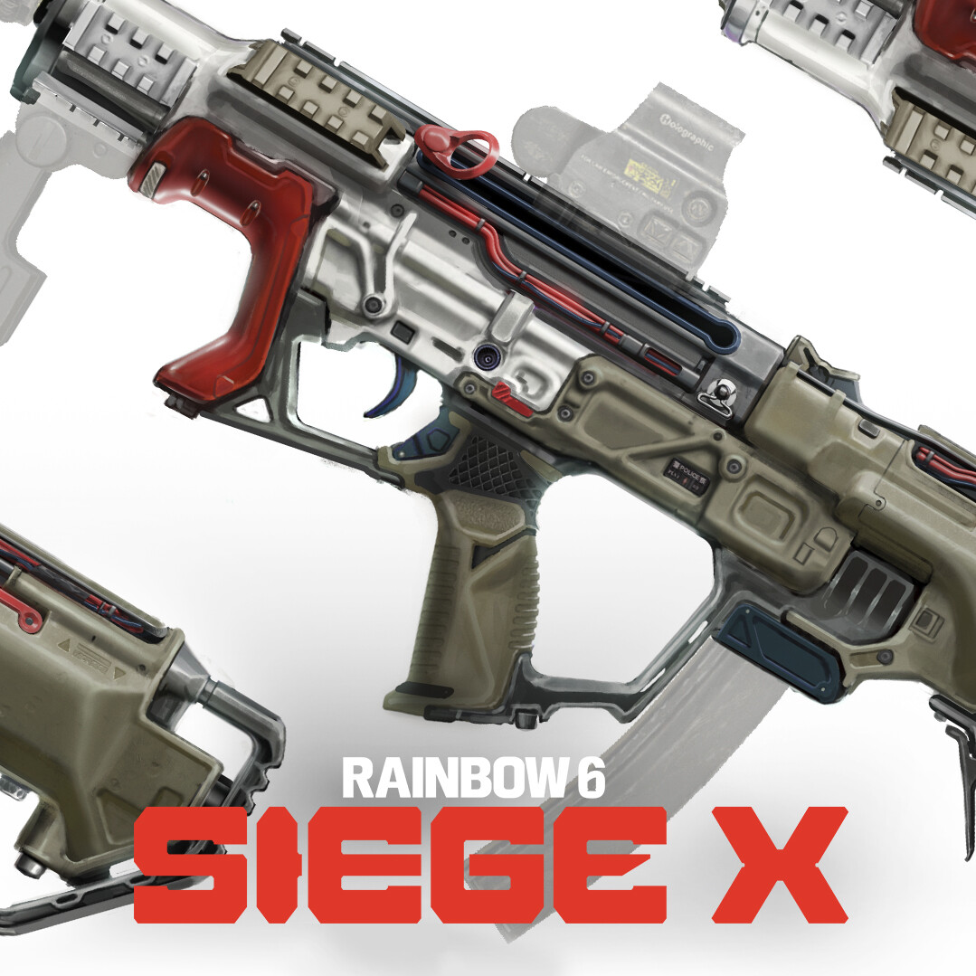 ArtStation - R6 Siege X | Y10S3 Battlepass 3D Animated Weapon Skin ...
