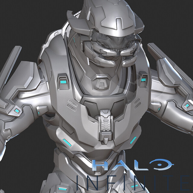 ArtStation - Elite Minor - Halo Infinite