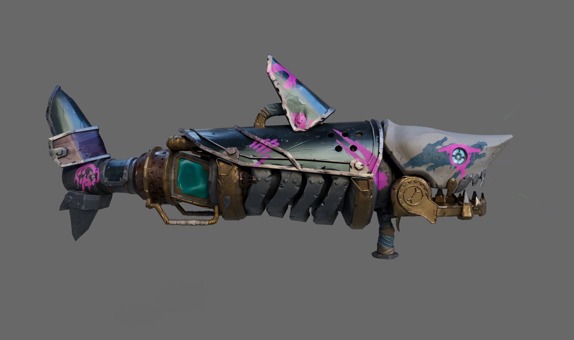 ArtStation - Arcane Zinx Fishbones 3D modeling