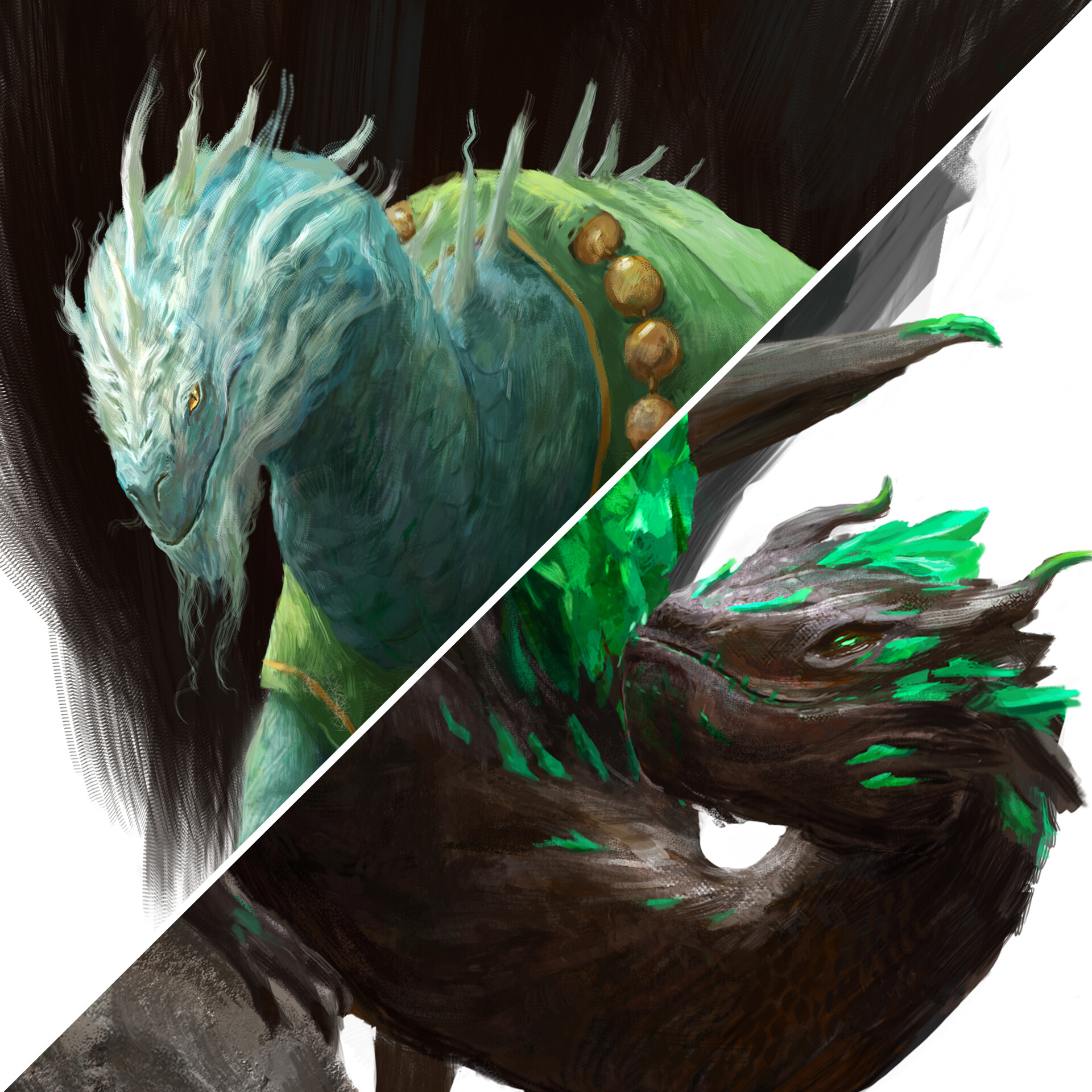 ArtStation - Dragons