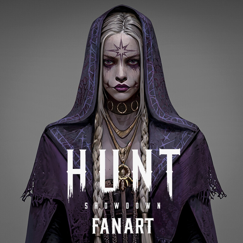 ArtStation - Hunt: Showdown 1896 – The Violet Ascension (Fan-made Skin Concept)