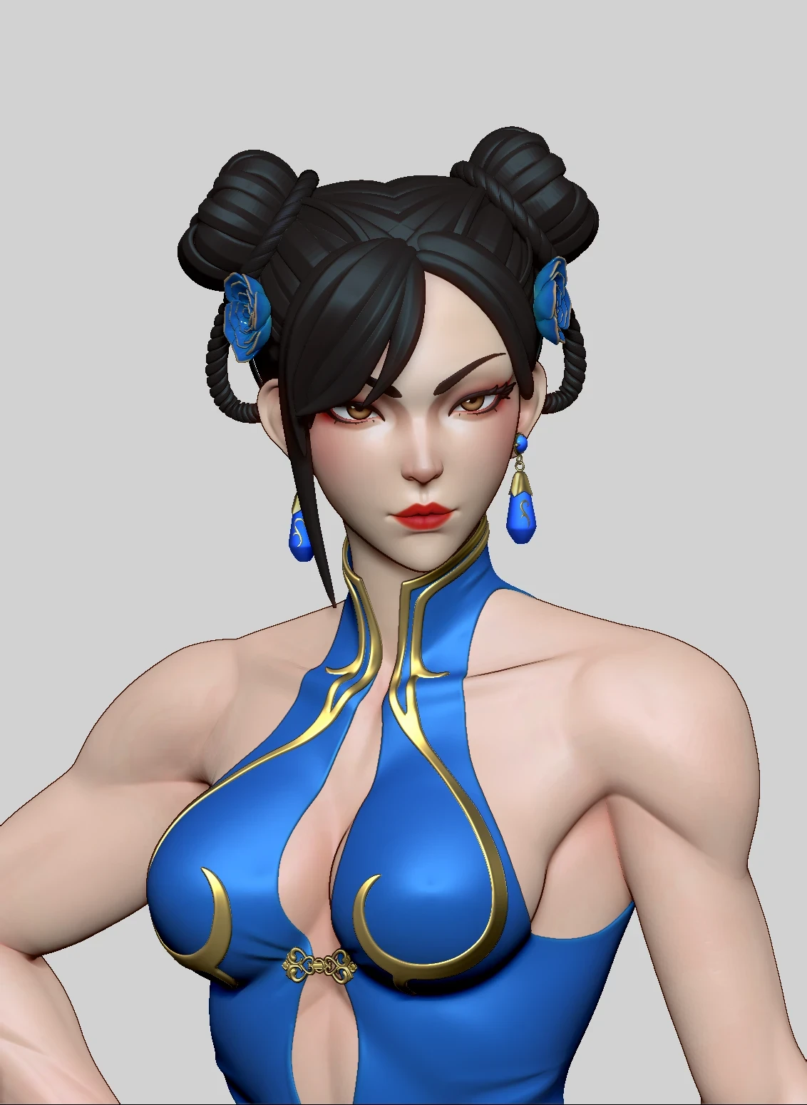 ArtStation - Chun Li summer outfit! 🌊