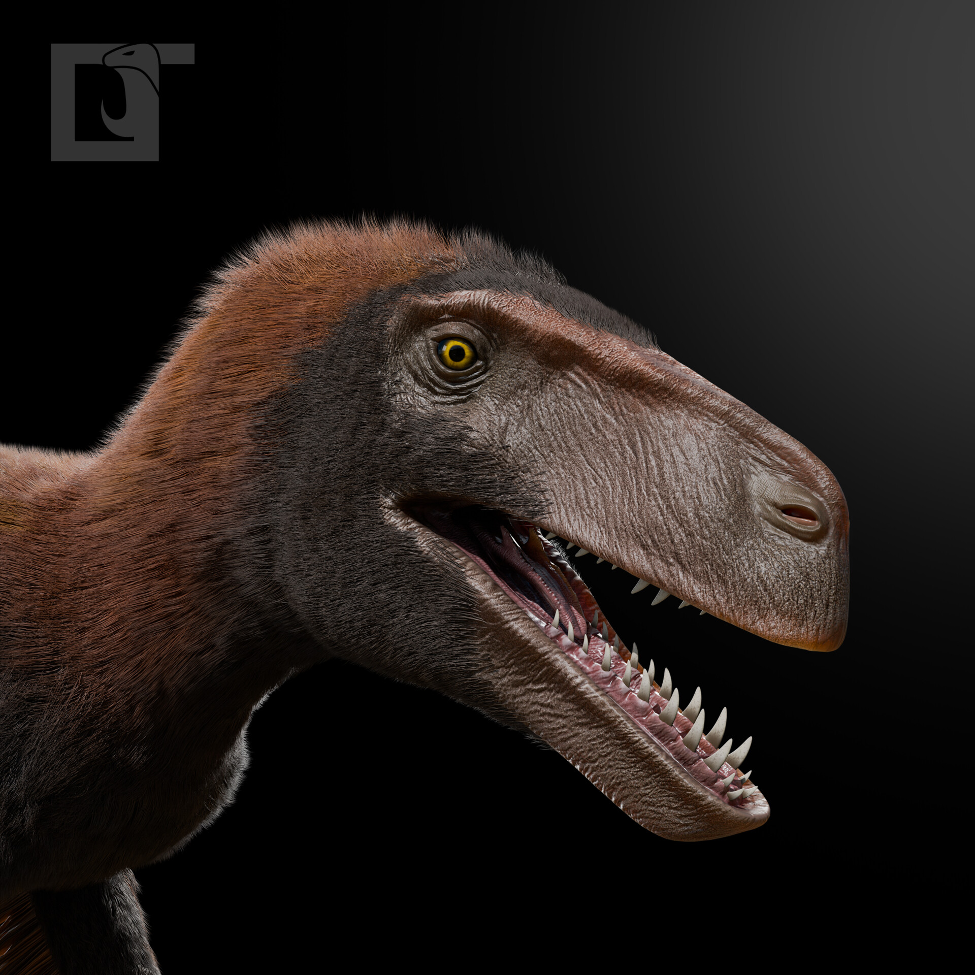 ArtStation - Utahraptor ostrommaysorum