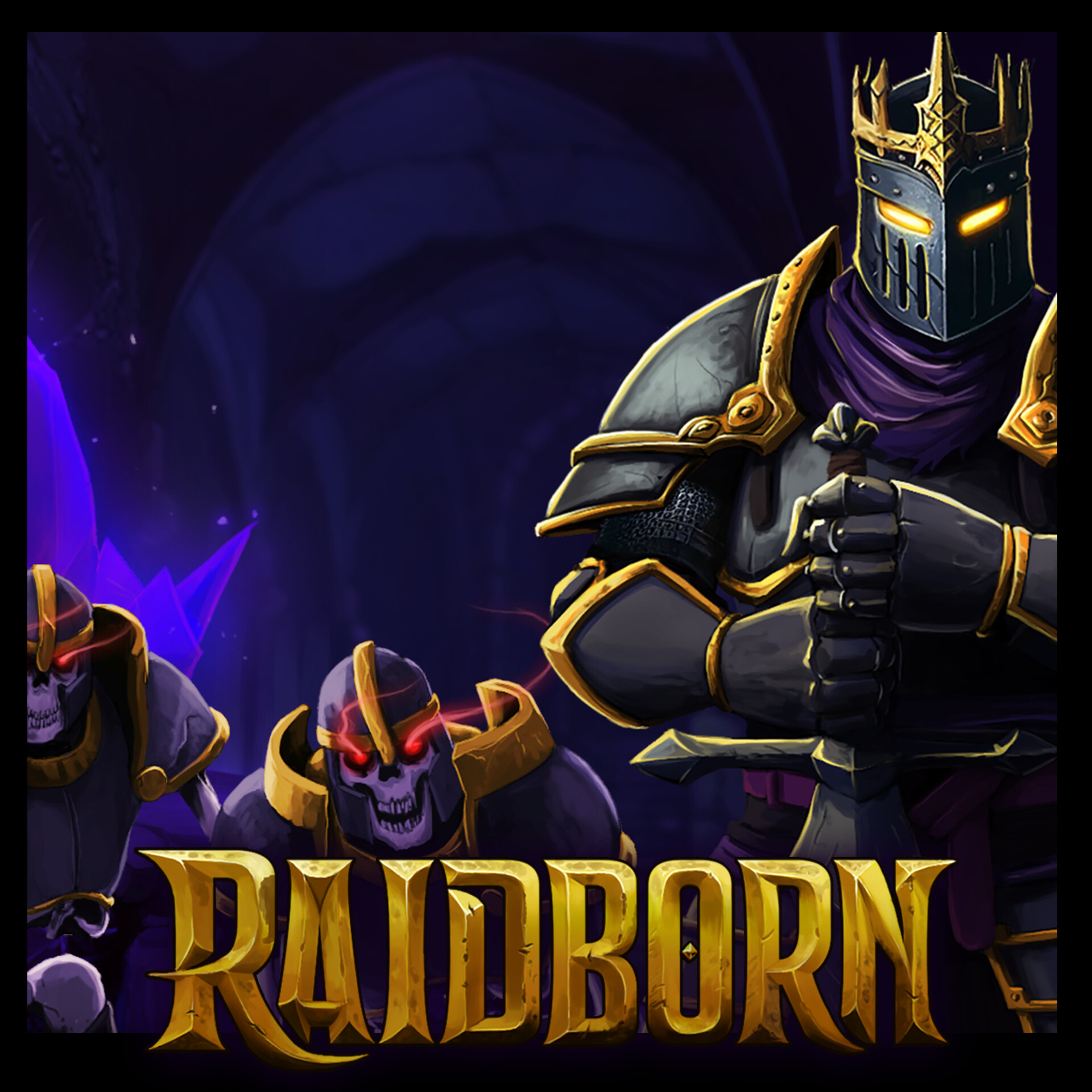 ArtStation - "RAIDBORN" Steam Capsule