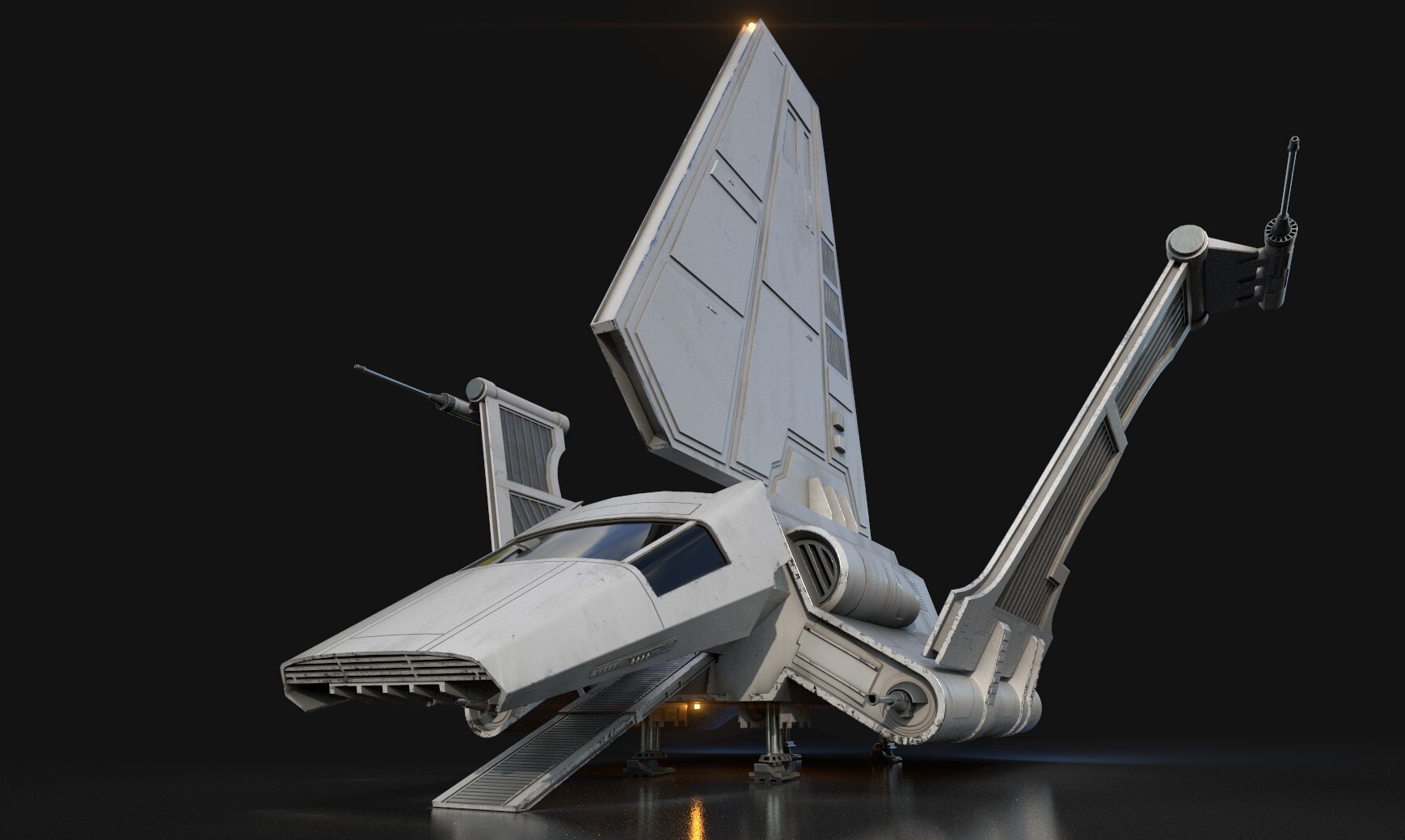 ArtStation - Imperial Shuttle Variant