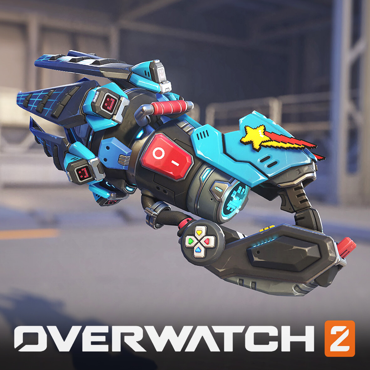 ArtStation - OVERWATCH 2 - Venture '8-BIT' Weapon