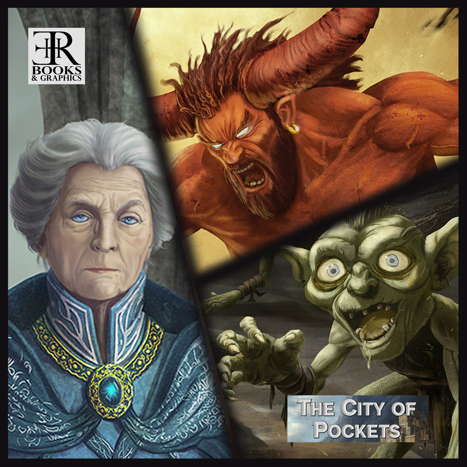 ArtStation - High Fantasy Illustrations for Erin Rado’s City of Pockets