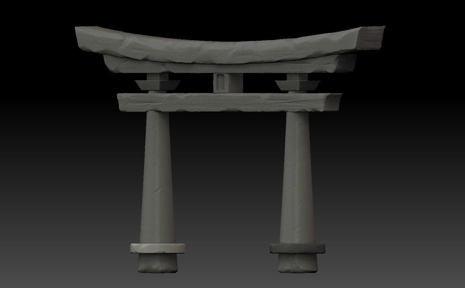 ArtStation - Gate Sculpt (WIP)