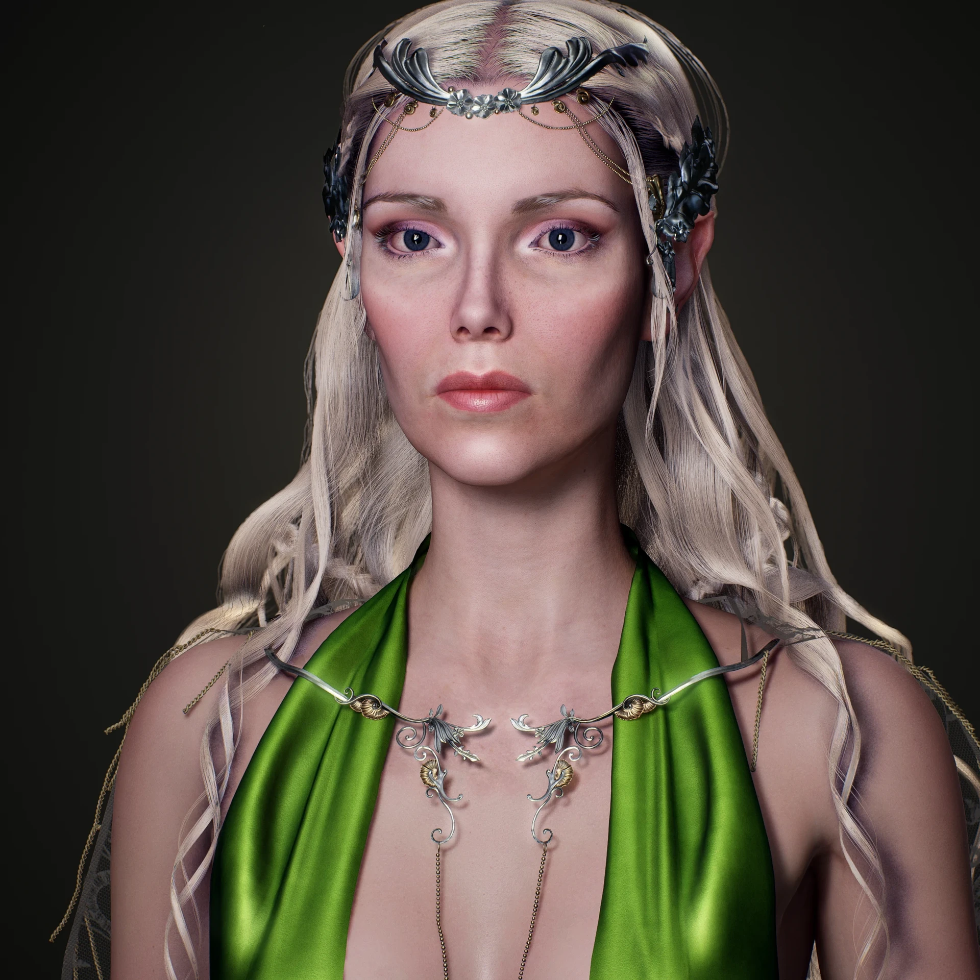 ArtStation - High elf, Game character