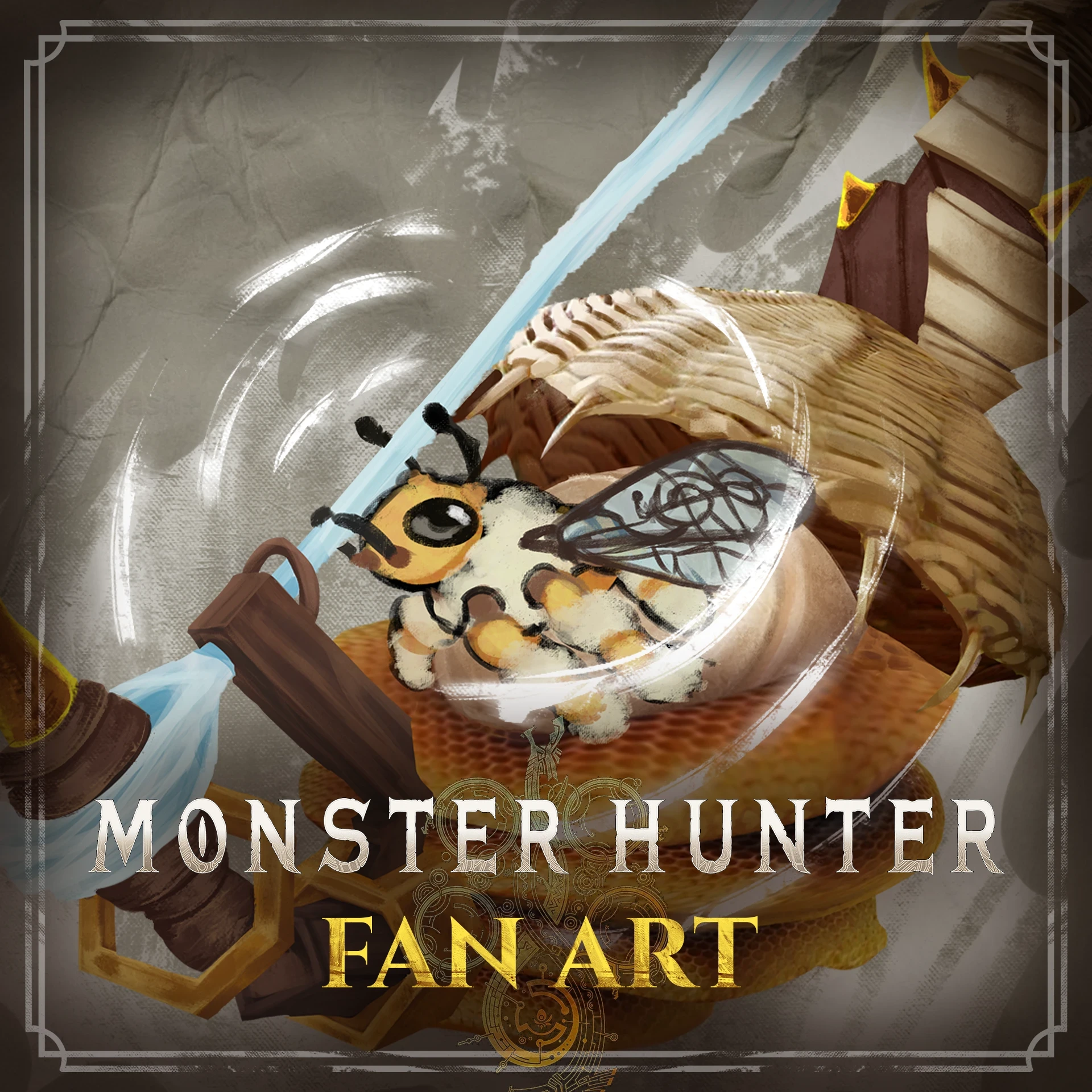 ArtStation - Beerimbau Hunting Horn