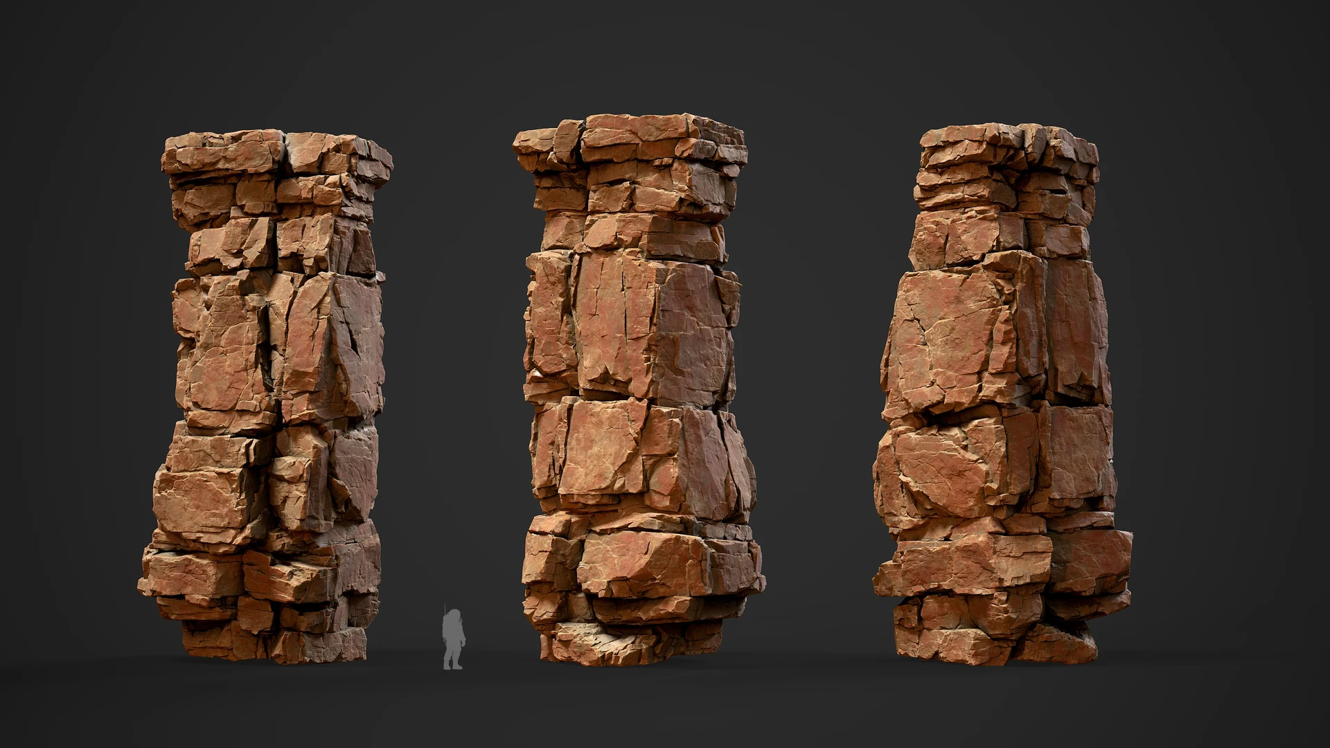 ArtStation - Cliff Rock Kit - Modular Rocks Pack