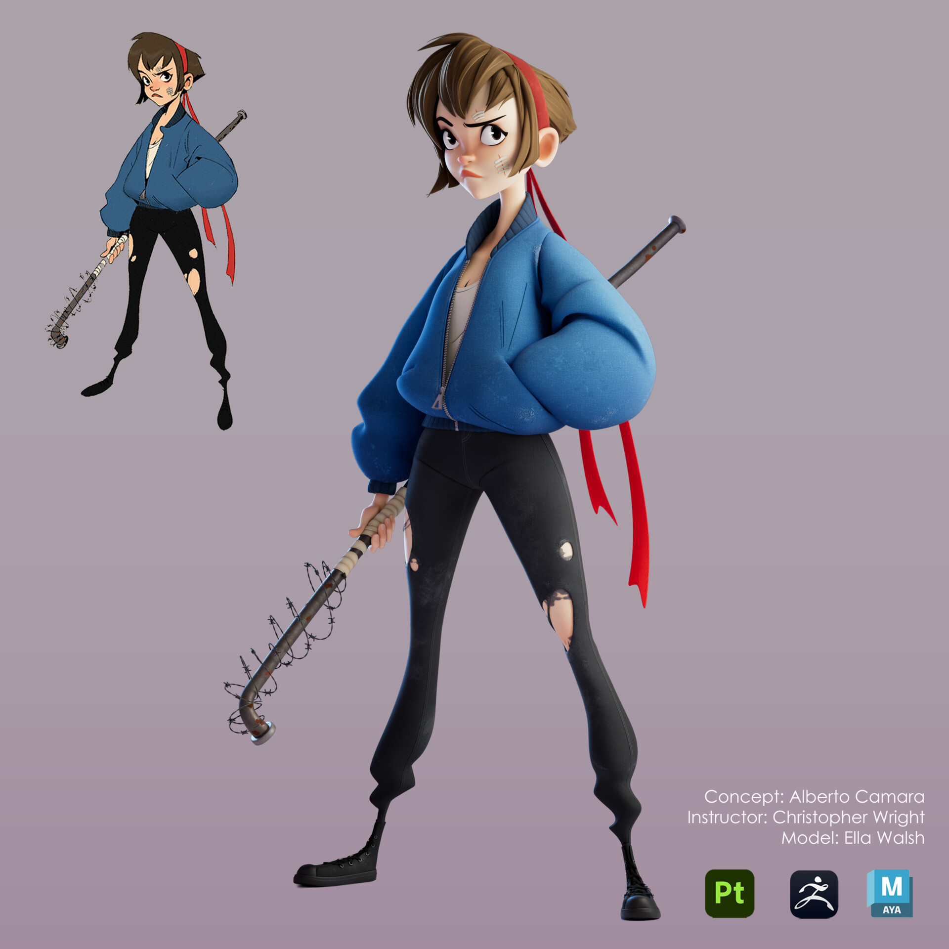 ArtStation - Nora - Character Sculpt