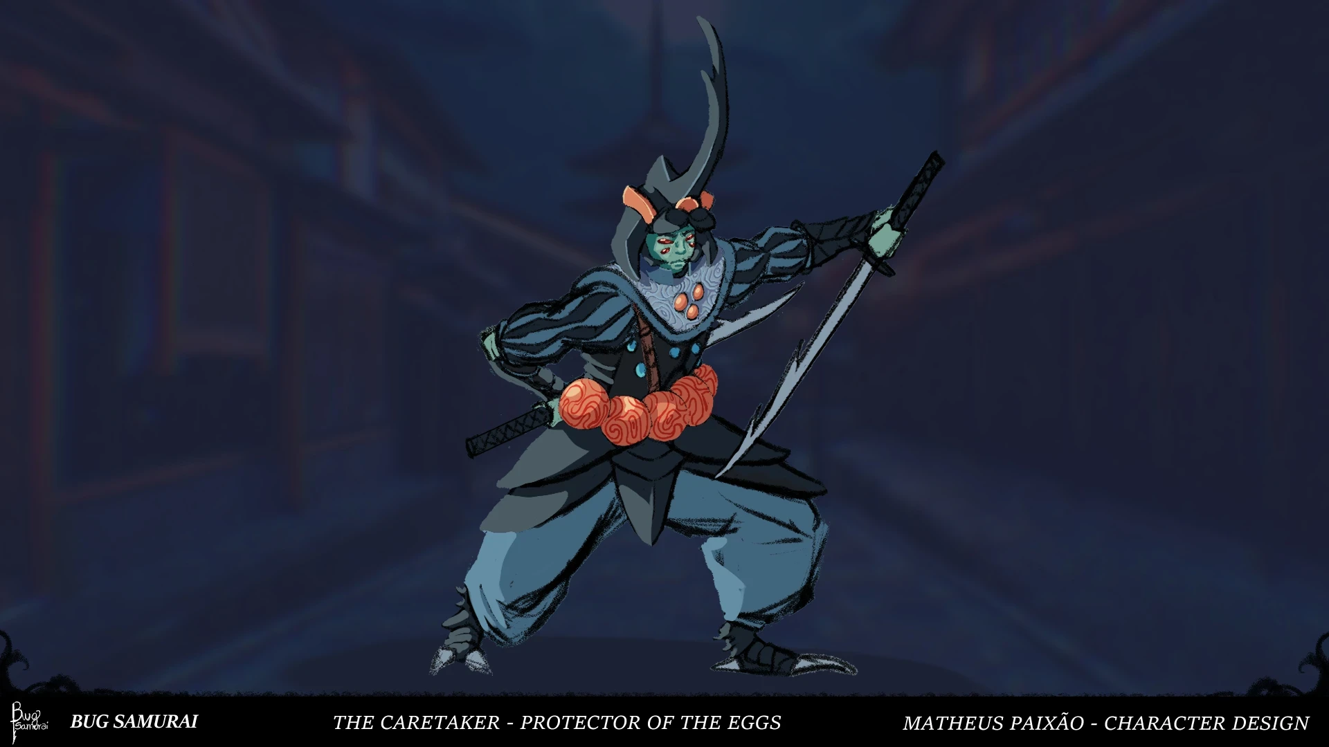 ArtStation - Bug Samurai – The Caretaker