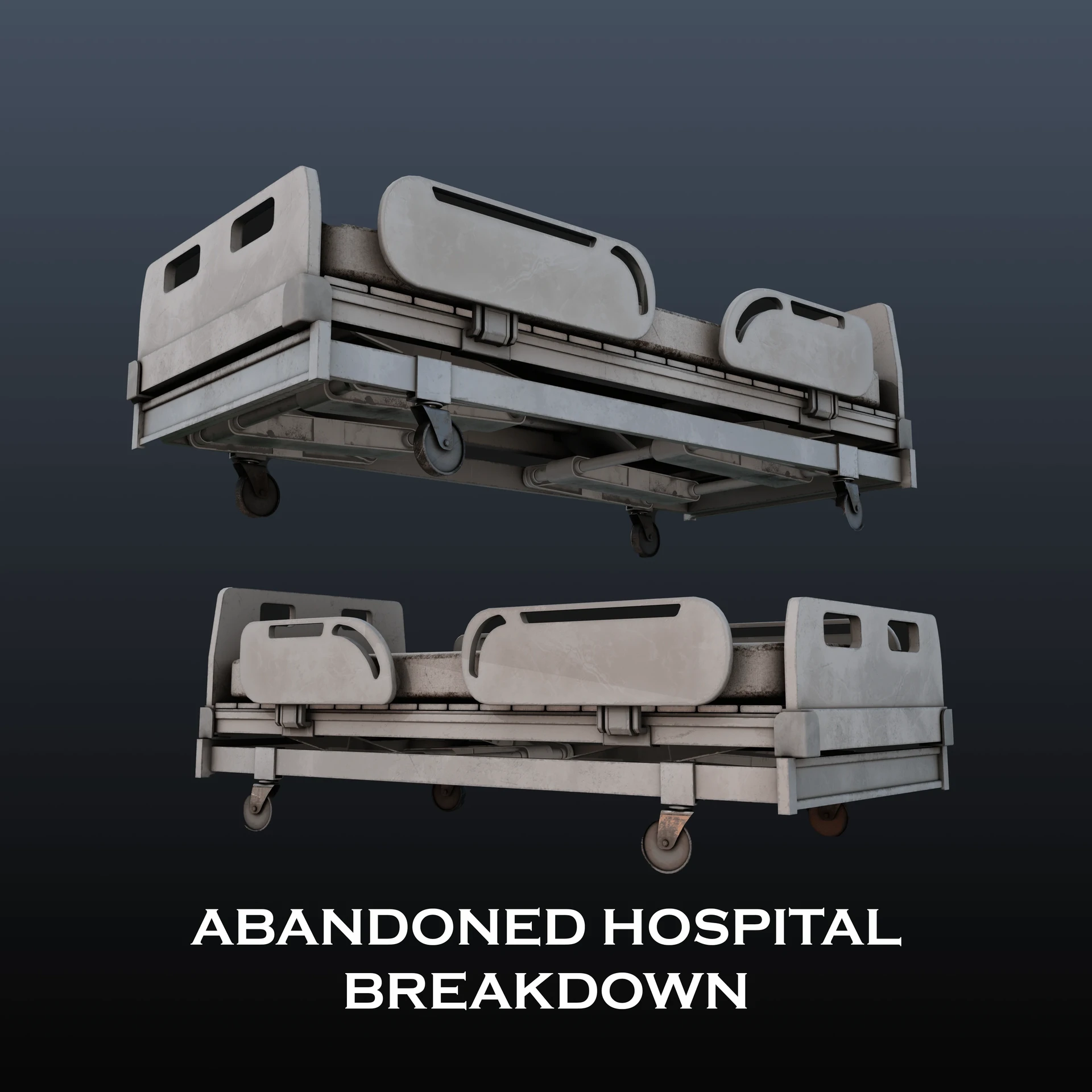 ArtStation - Apocalypse Hospital- Asset Breakdown