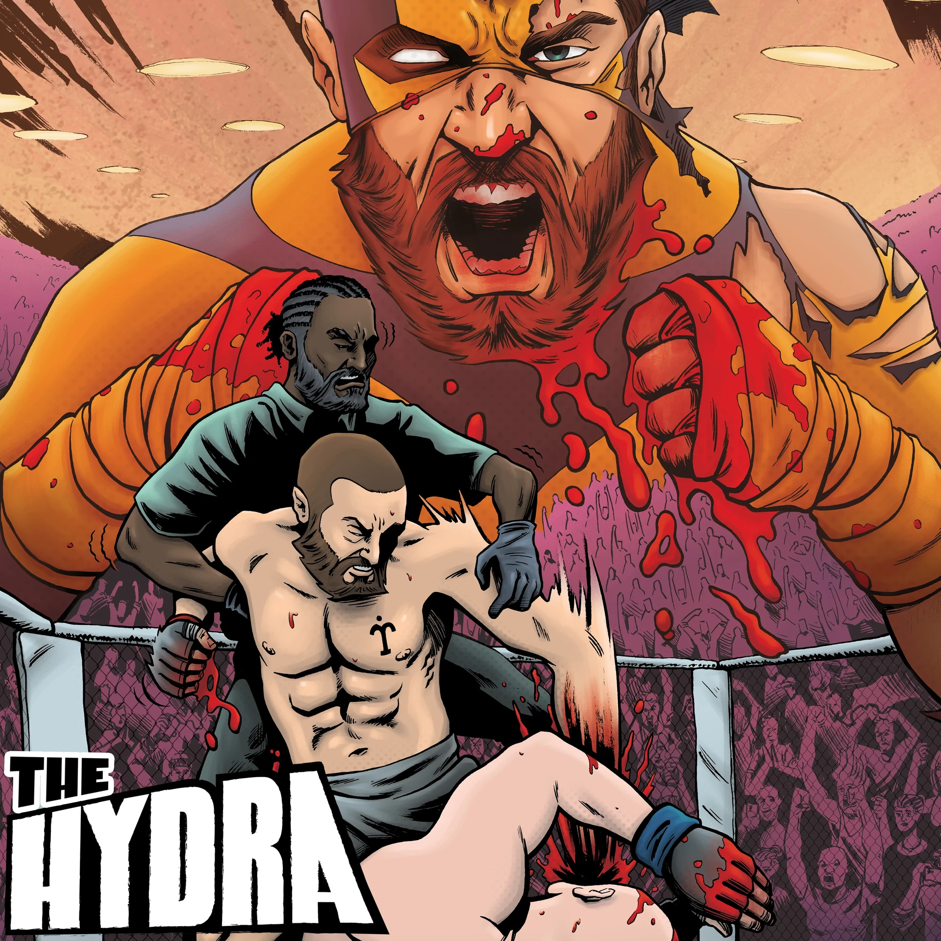 ArtStation - The Hydra #1 - World's First MMA/Superhero Comic!
