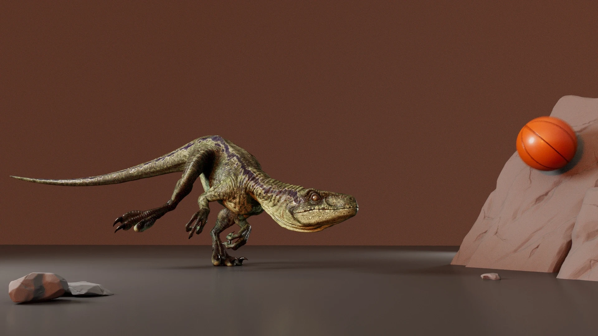 ArtStation - BALLING RAPTOR