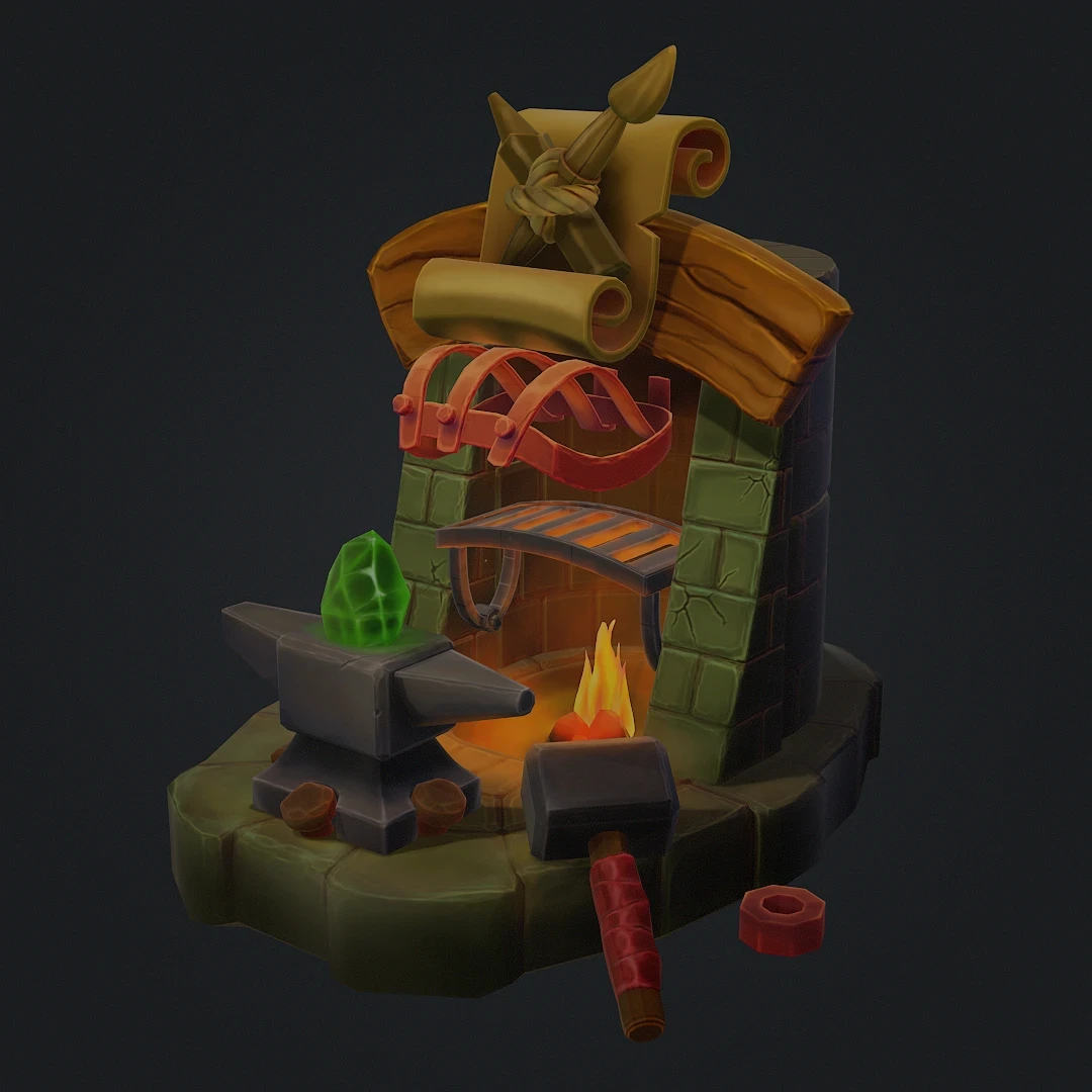 ArtStation - Magic forge