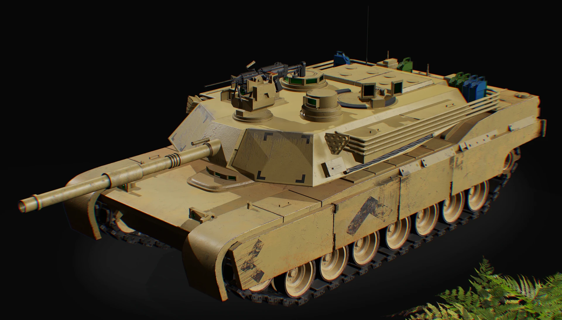 ArtStation - M1A2 Abrams (Tank)