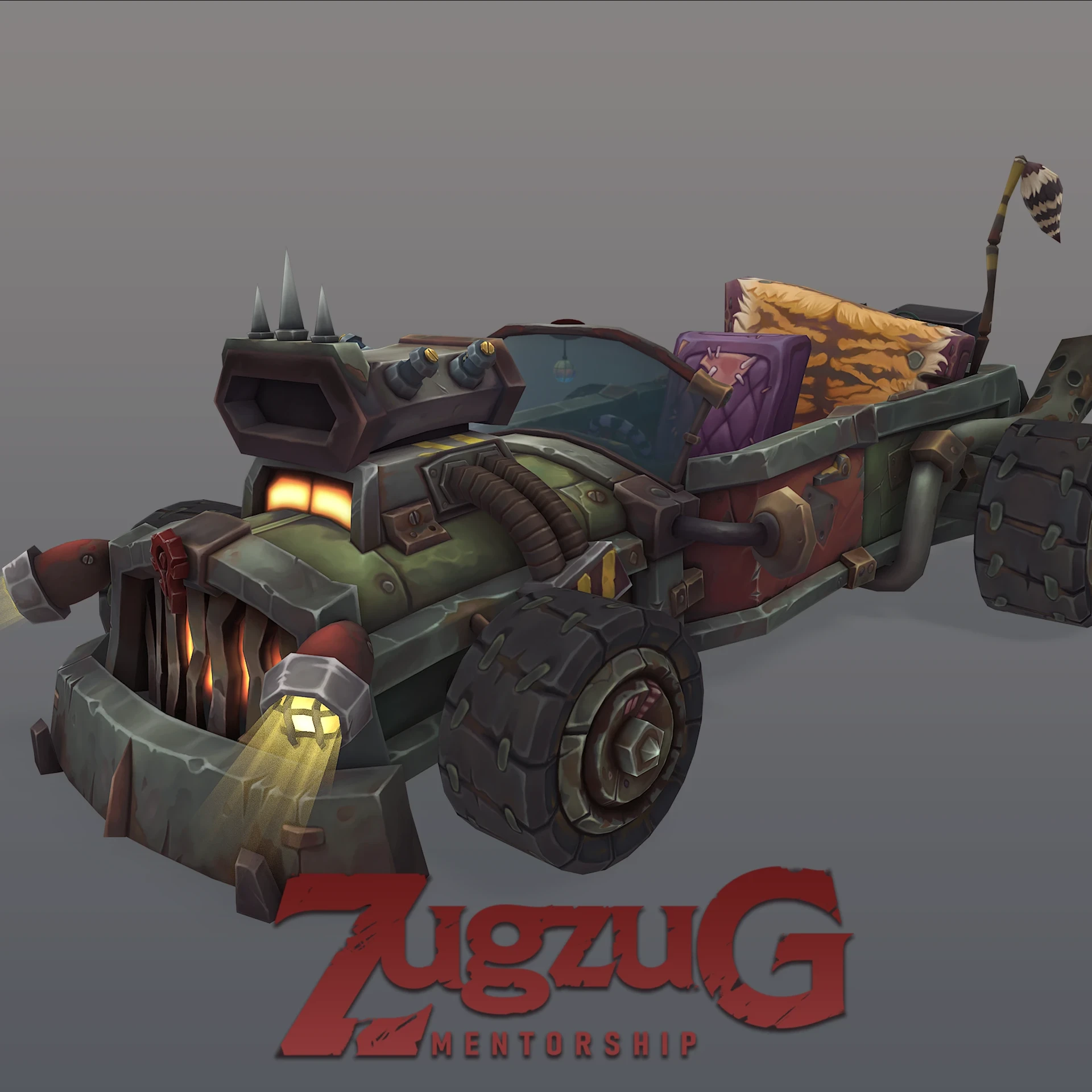 ArtStation - Goblin Hot Rod