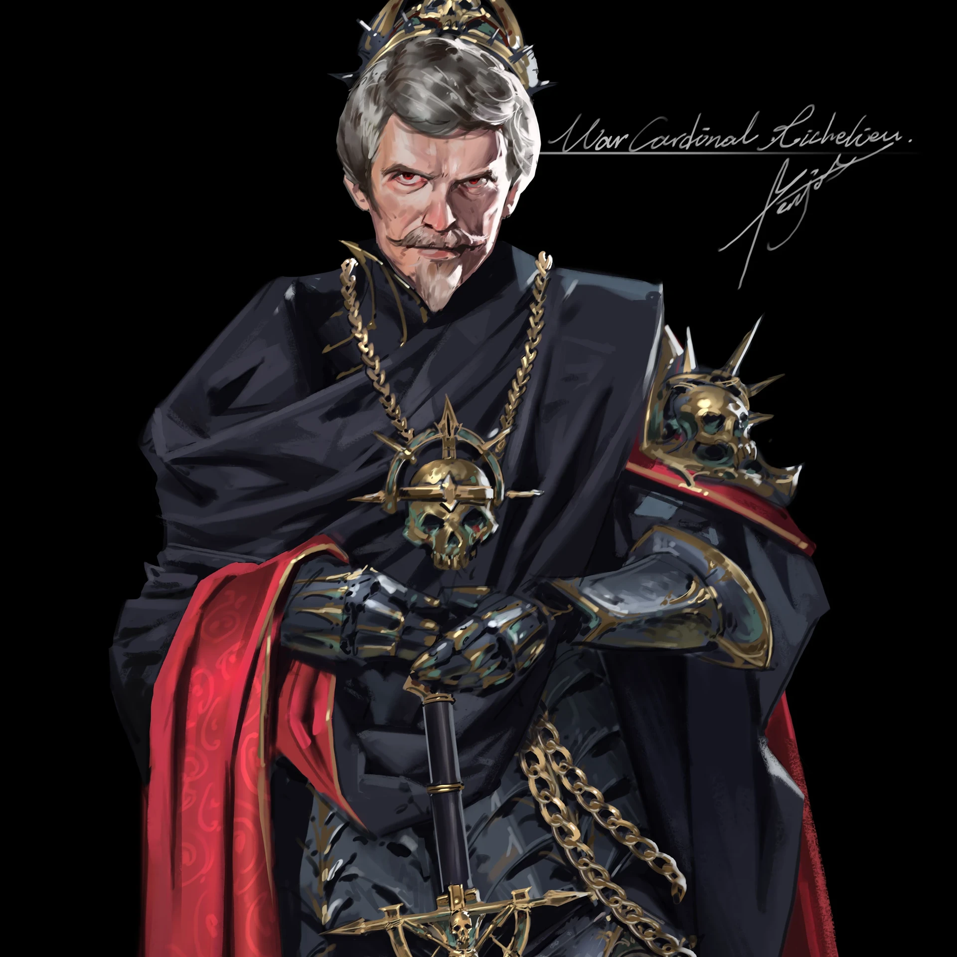 ArtStation - The War Cardinal Richelieu