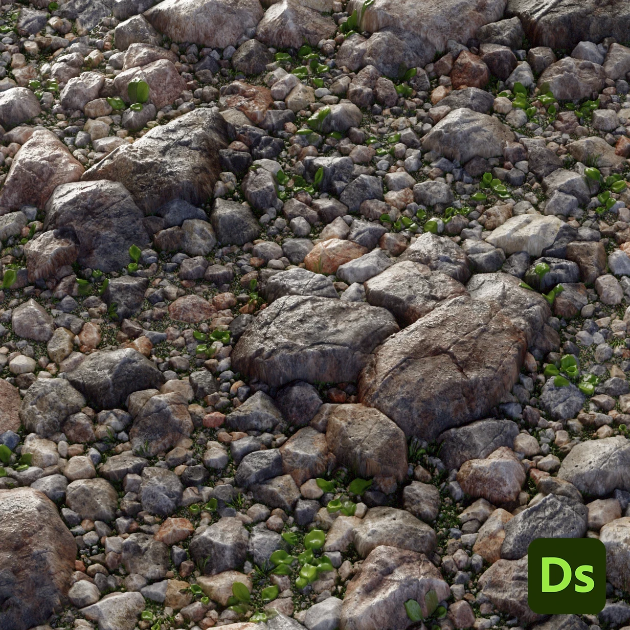ArtStation - Rocky ground