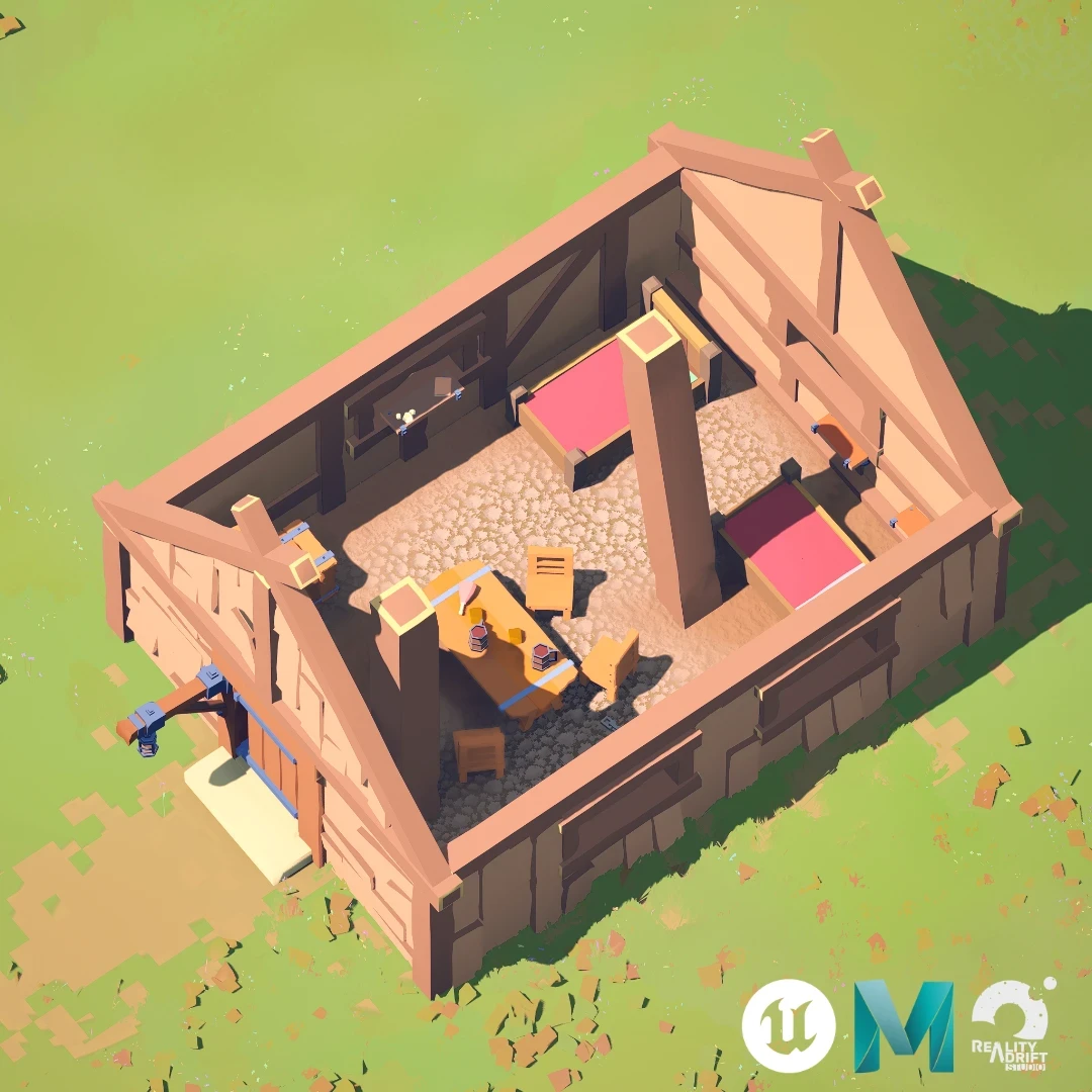 ArtStation - Level Design - Stylised house Creator tool