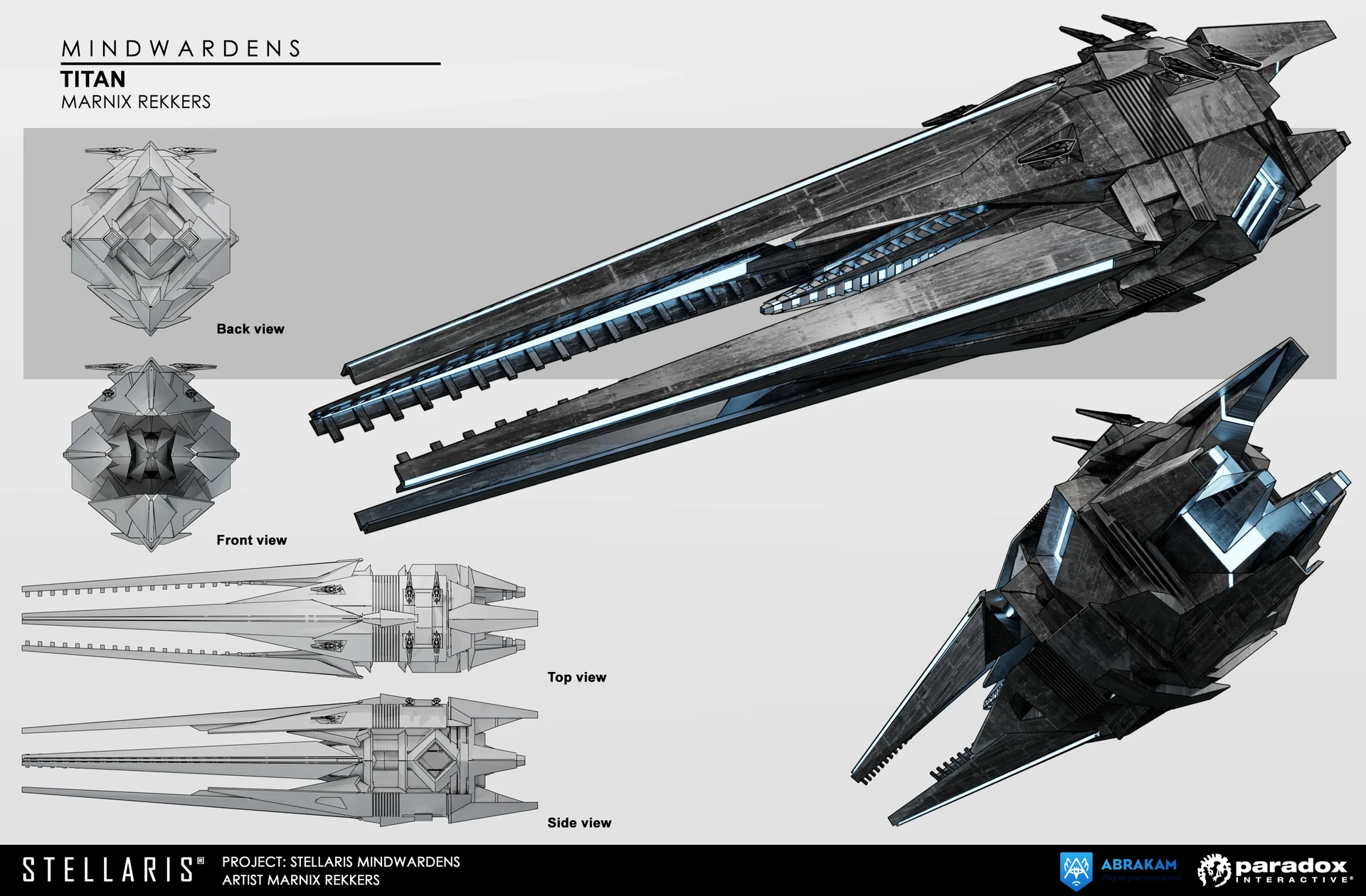 ArtStation - Stellaris Mindwardens Titan
