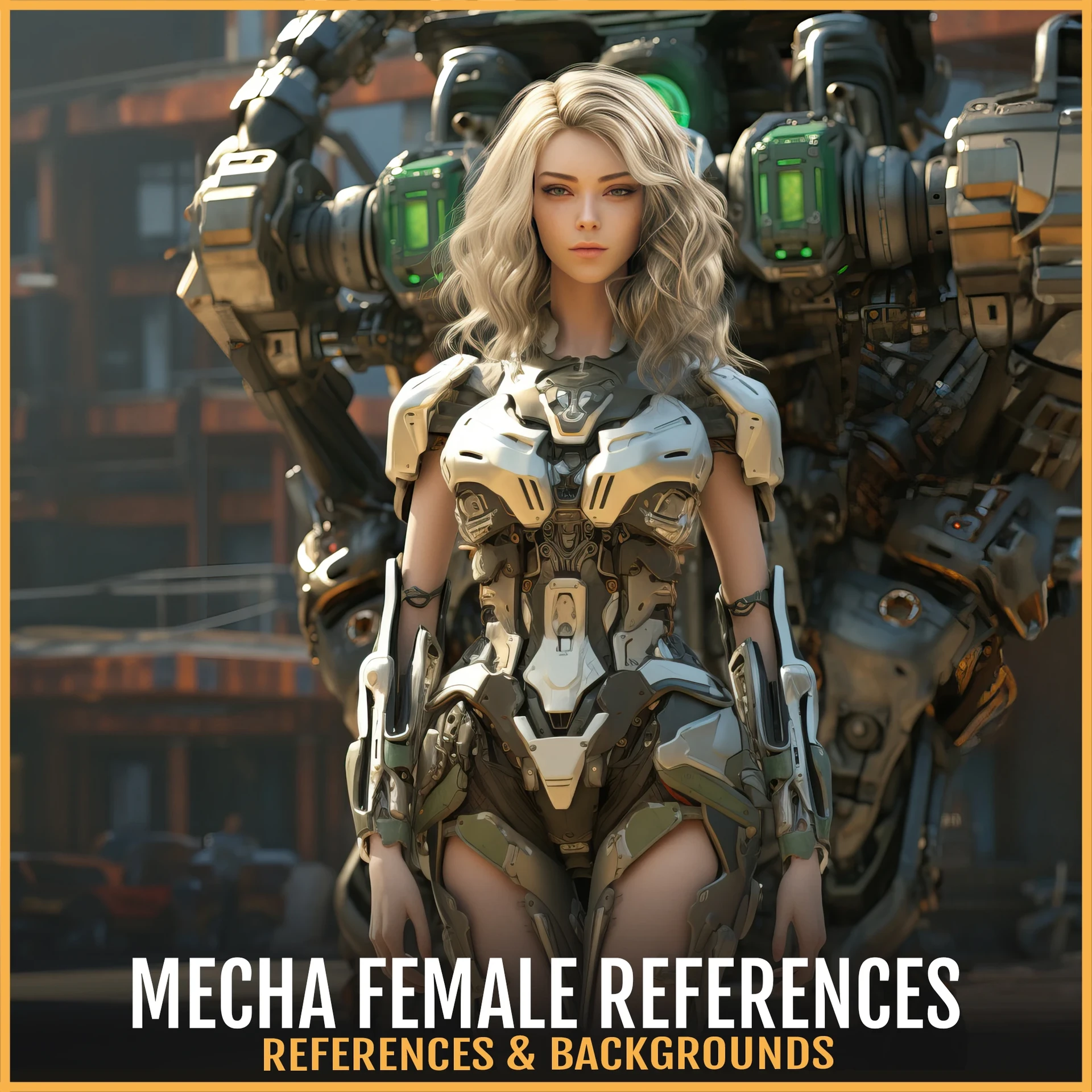 ArtStation - 303 Mecha Female References