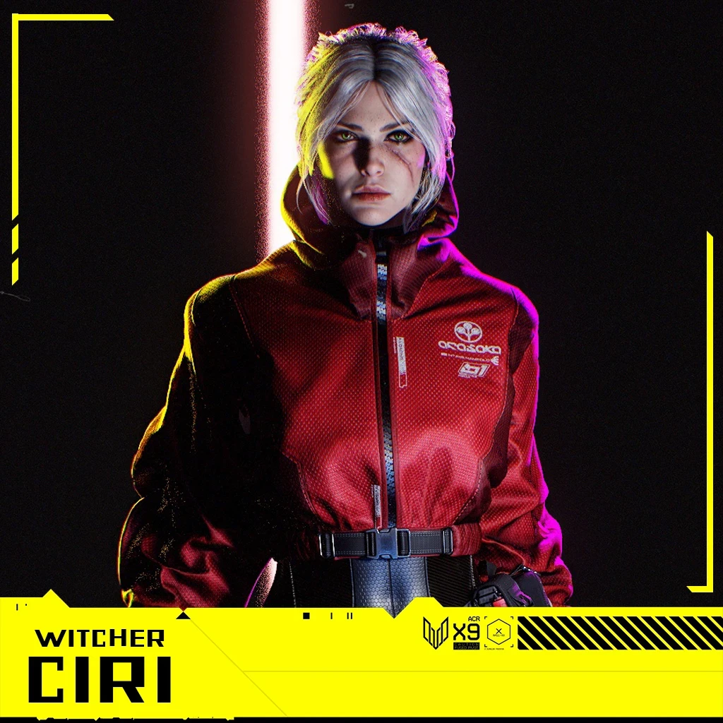 ArtStation - CYBER PUNK 2077 CIRI Fan art