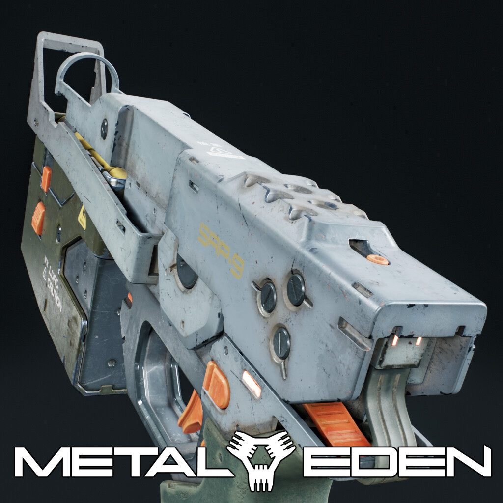 ArtStation - Metal Eden - Gun #1