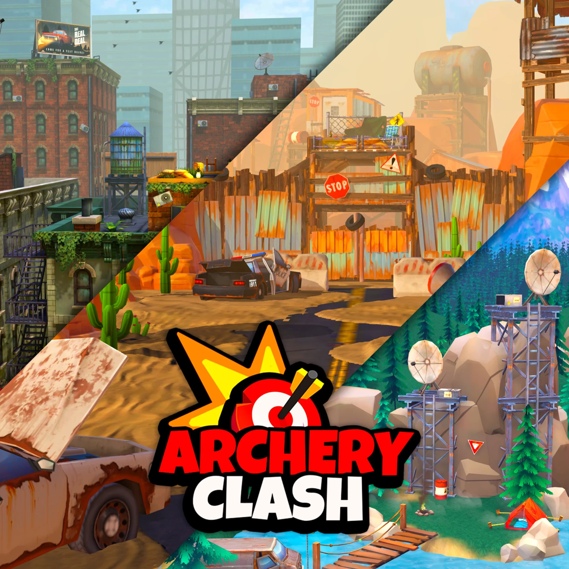 ArtStation - Archery Clash Environment