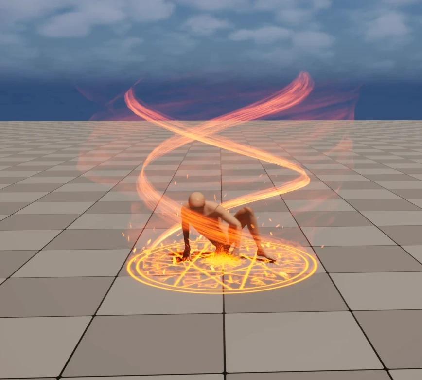 ArtStation - Rune Wheel - Enemy Spawning Effect