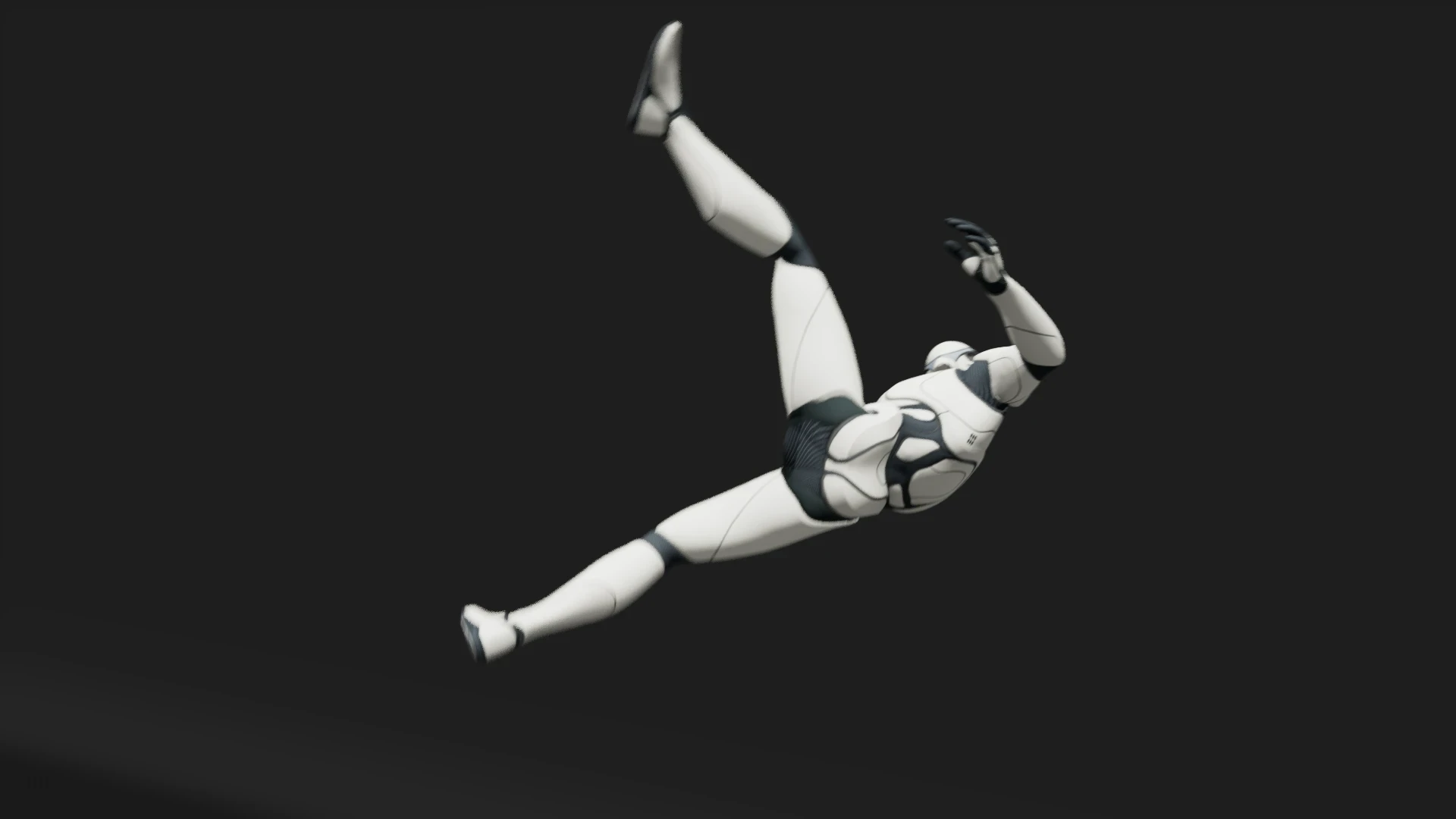 ArtStation - Jump and Kick (Animation)