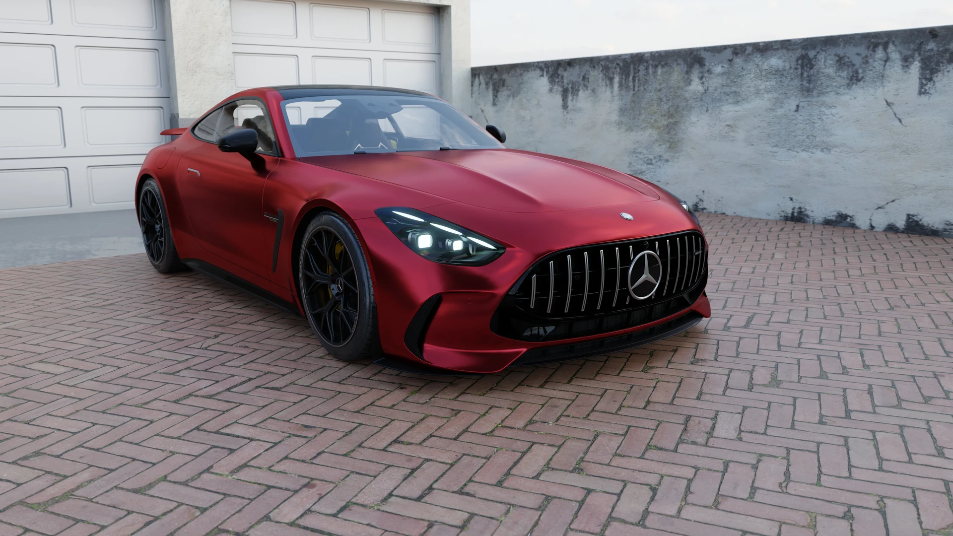 ArtStation - Mercedes AMG GT63 – Driveway Cinematic Scene