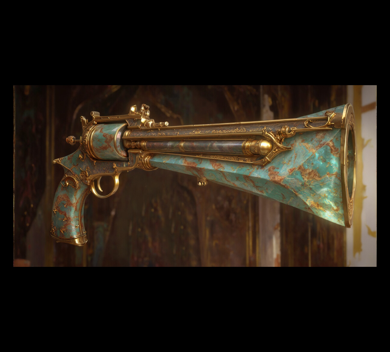 ArtStation - AI Dailies - Porcelain Gun #4