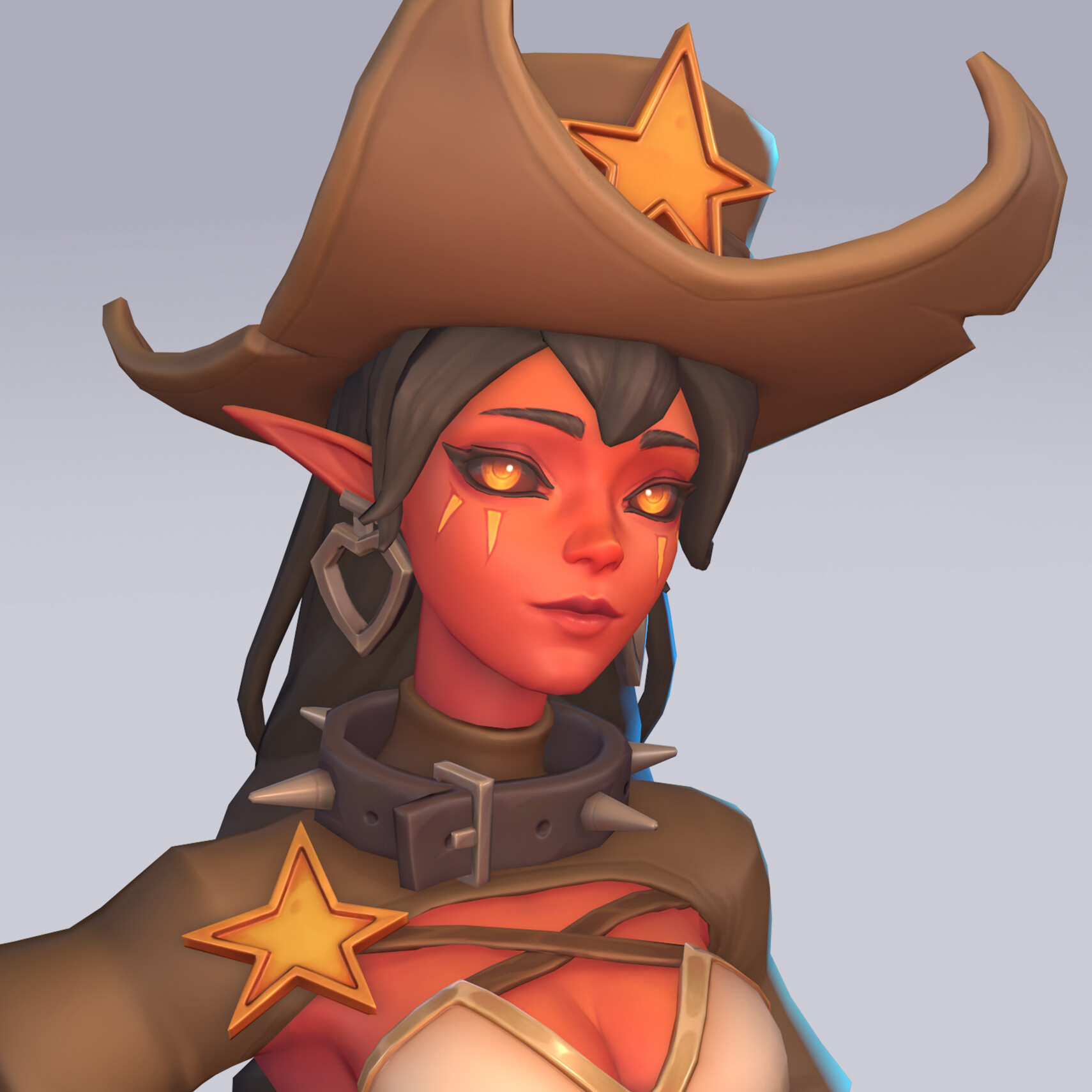 ArtStation - Western Demon Girl - Tammy