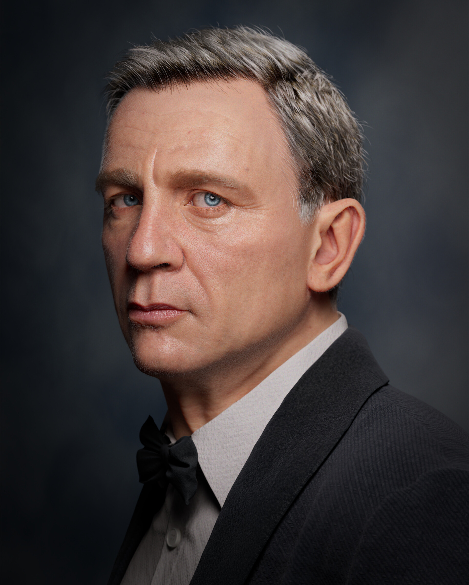 ArtStation - JAMES BOND (Daniel Craig) Likeness