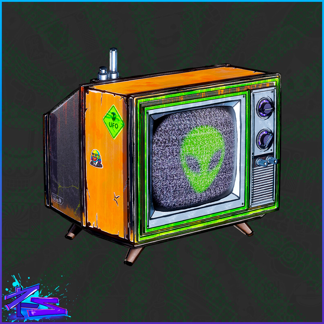 ArtStation - Stylized TV