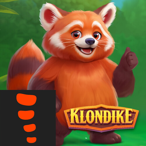 ArtStation - Klondike Adventures - Red Panda pet GGJ animation / Spine 2D