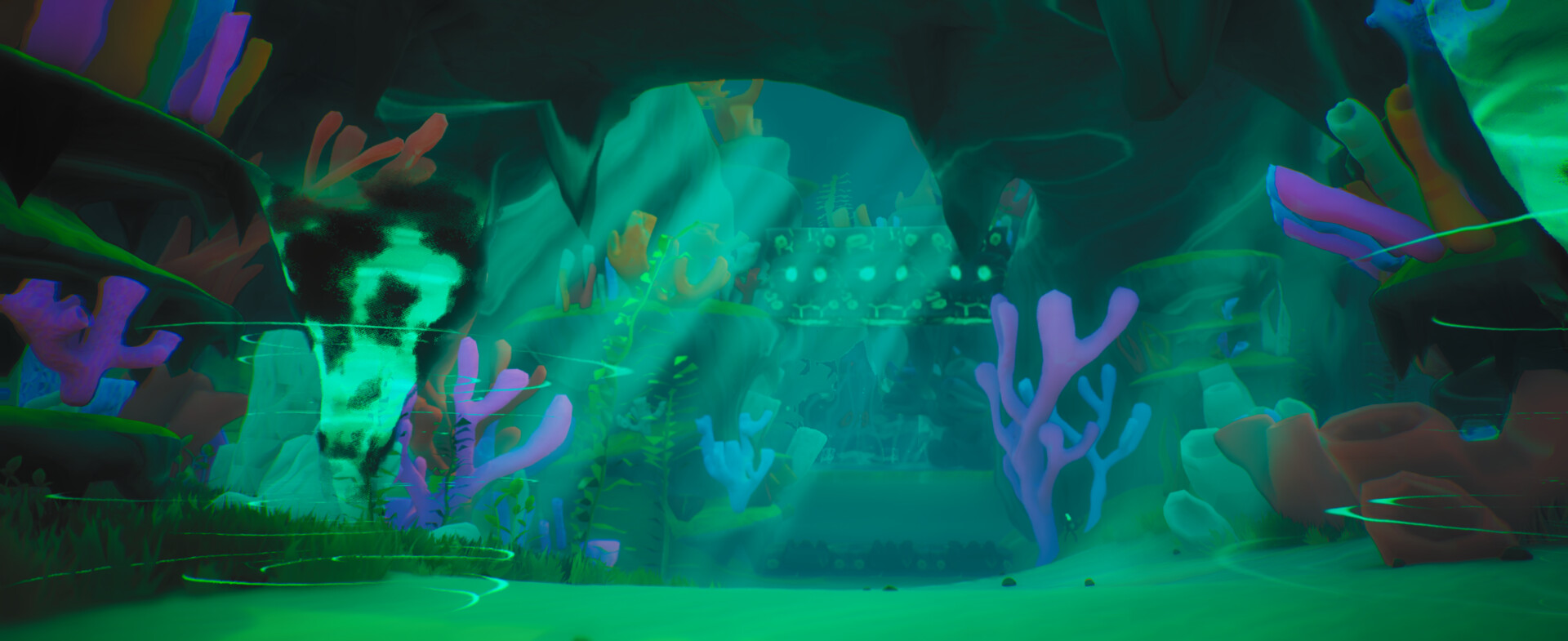 ArtStation - Under Water Level & environment Desing (Don't kill Rumble)