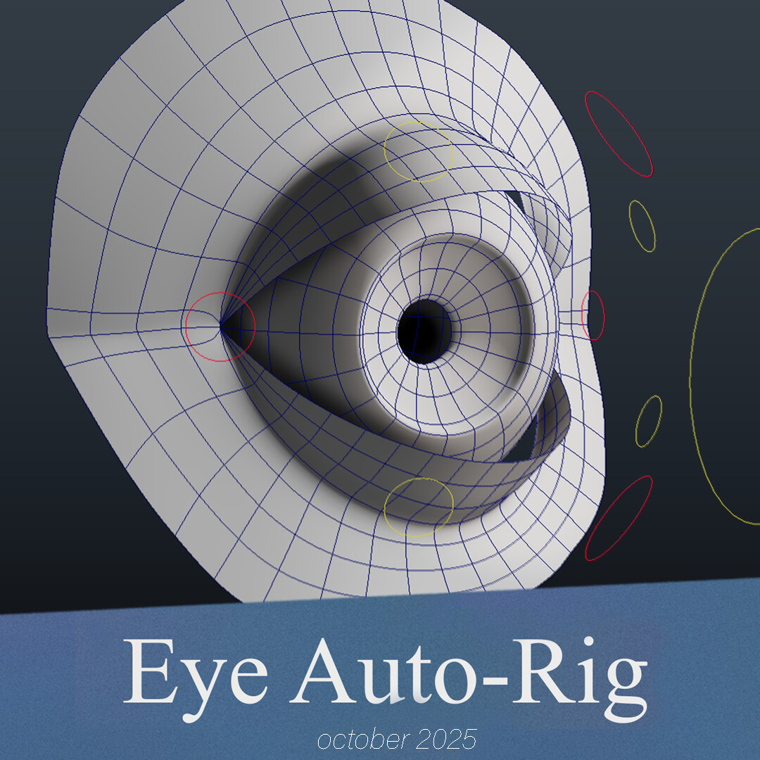 ArtStation - Eye Auto-Rig - Marco Giordano's technic - Python script