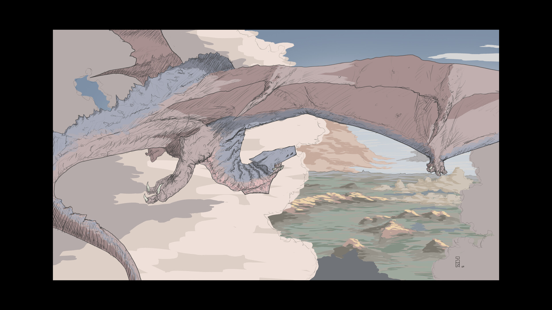 ArtStation - Hammerhead Dragon