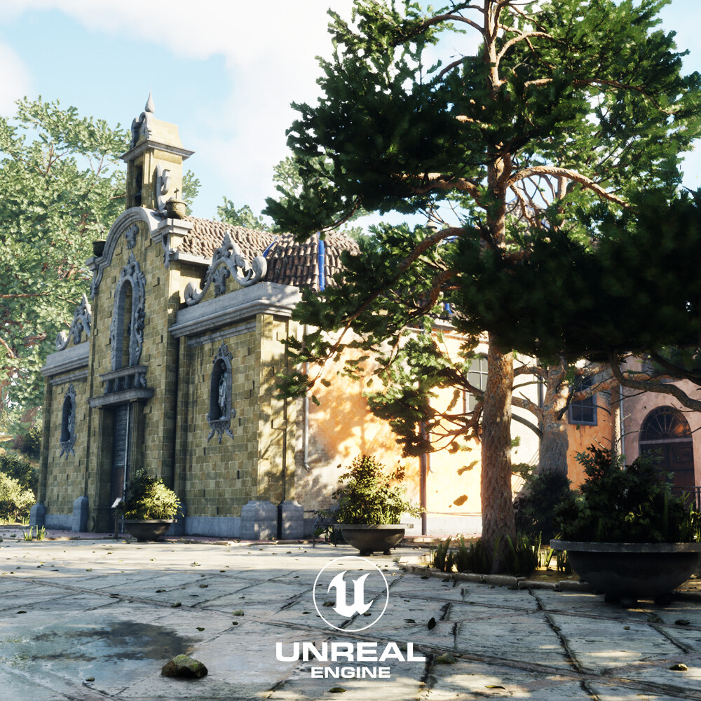 ArtStation - Monastery Environment