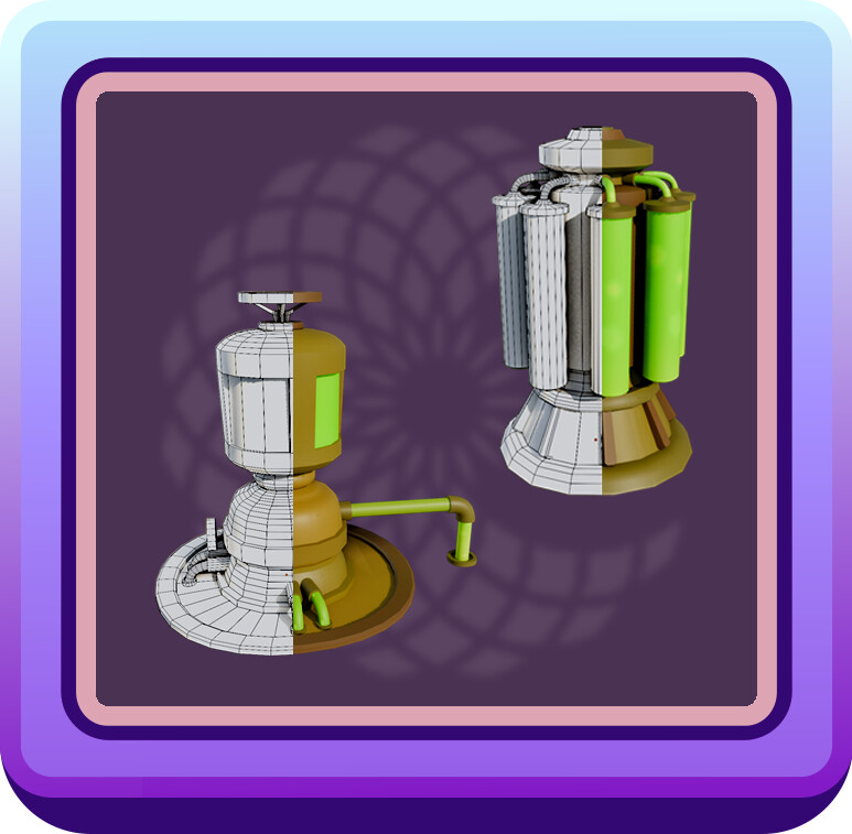 ArtStation - gem extractor - Paid work by Clevereen Studio