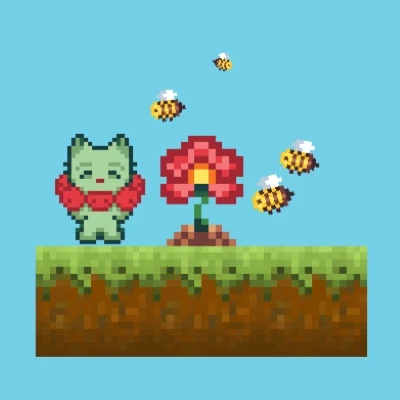 ArtStation - Mini game project (platform game)